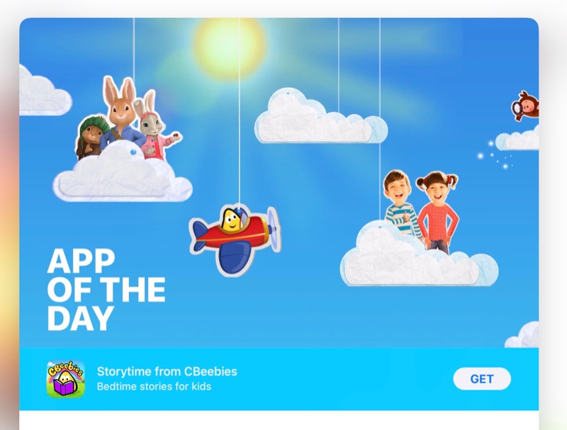 CBEEBIES APP OF THE DAY