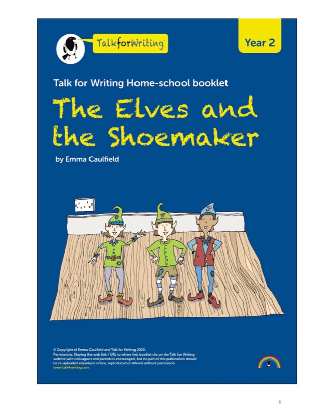 TALK FOR WRITING P3&4